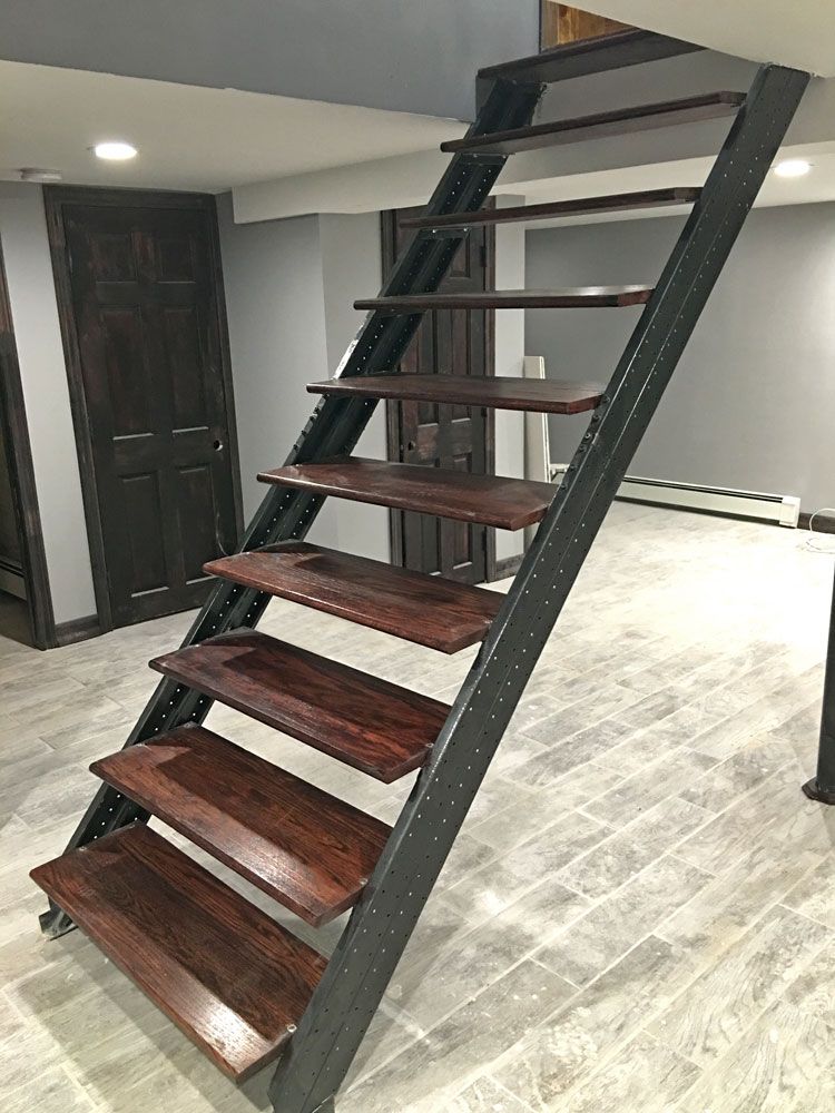 Basement Stair Stringers By Fast Stairs Basement Stair Stringers By Fast Stairs